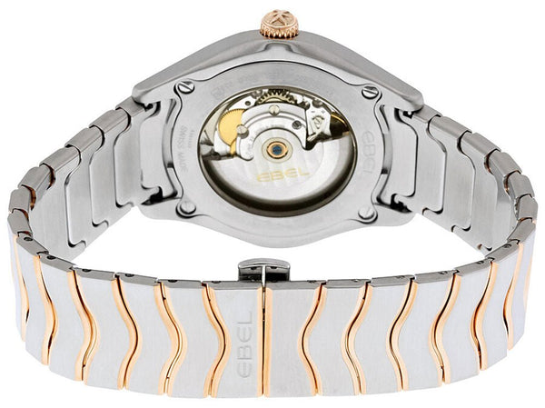 Ebel Wave Automatic Stainless Steel & Rose Gold Silver-Tone Dial Date