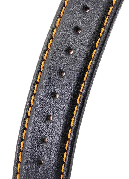 Edox CO-1 Chronograph Titanium Green Dial Black Leather Strap Date Div