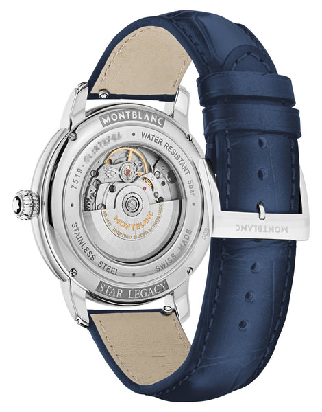 Limited Edition Montblanc Star Legacy Automatic Stainless Steel Blue D