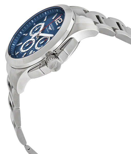 Longines Conquest Automatic Chronograph Stainless Steel Blue Dial Date