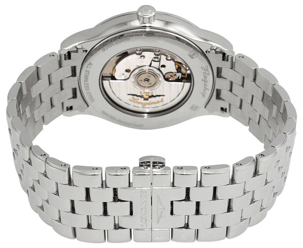 Longines Flagship Automatic Stainless Steel Black Dial Date Mens Watch
