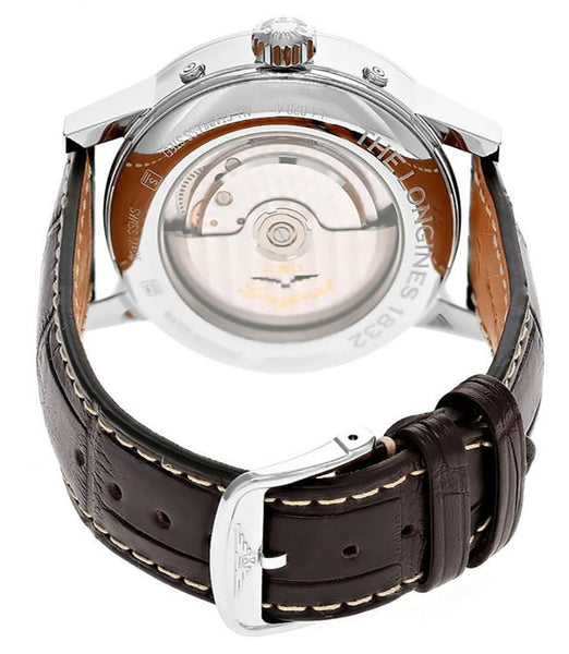 Longines Heritage Classic 1832 Automatic Stainless Steel Beige Dial Br