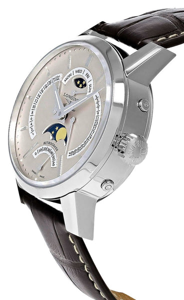 Longines Heritage Classic 1832 Automatic Stainless Steel Beige Dial Br