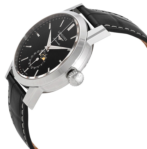 Longines Heritage Classic 1832 Automatic Stainless Steel Black Dial Bl