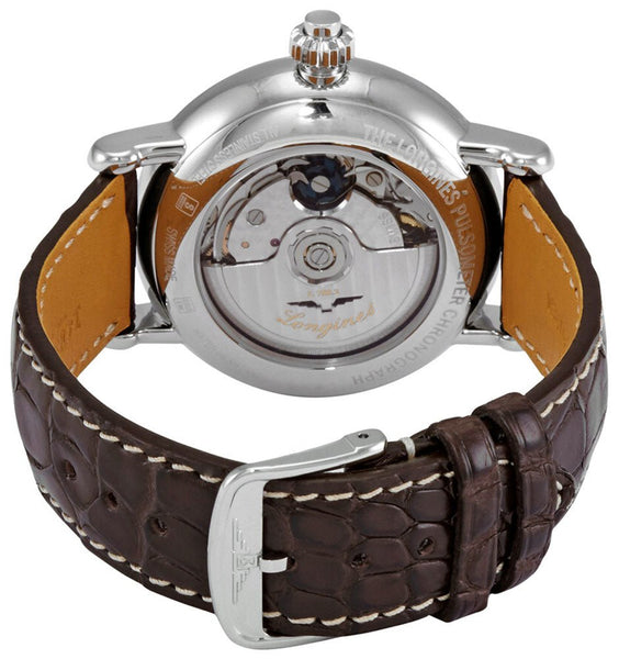 Longines Heritage Column Wheel Pulsometer Chronograph Automatic White