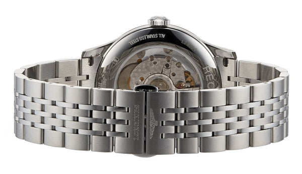 Longines Record Automatic COSC Stainless Steel Blue Dial Date Mens Wat