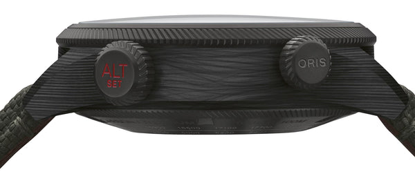 Oris ProPilot Altimeter Automatic Carbon Fiber/Titanium Black Dial Gre
