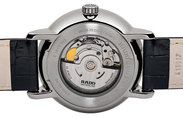 Rado DiaMaster Petite Seconde Automatic COSC Ceramic & Titanium Gray D