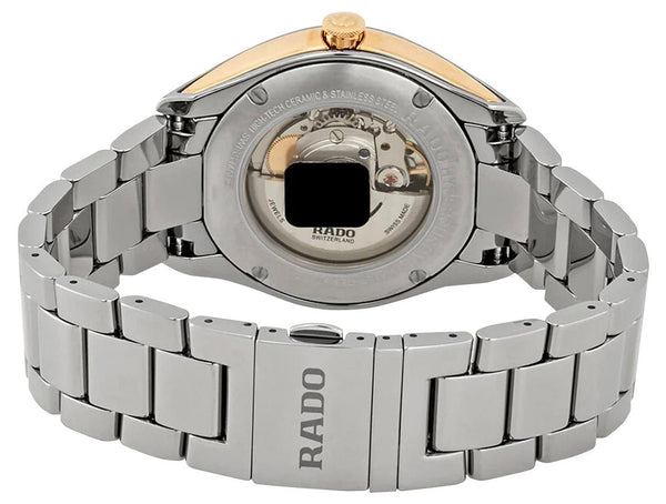 Rado HyperChrome Automatic Ceramic & Rose Gold PVD Silver Dial Date Me