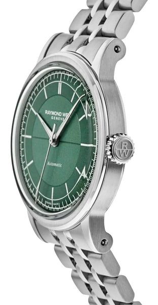 Raymond Weil Millesime Automatic Stainless Steel Green Dial Unisex Wat