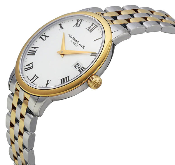 Raymond Weil Toccata Two-Tone Stainless Steel White Dial Date Quartz M