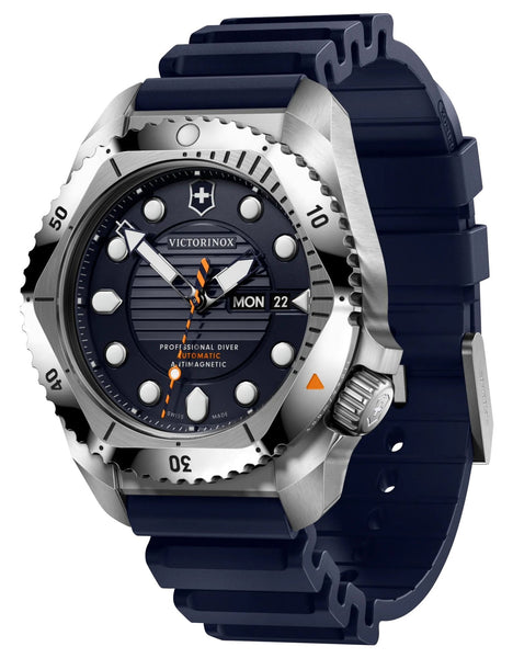 Victorinox Swiss Army Dive Pro Automatic Stainless Steel Blue Dial Blu