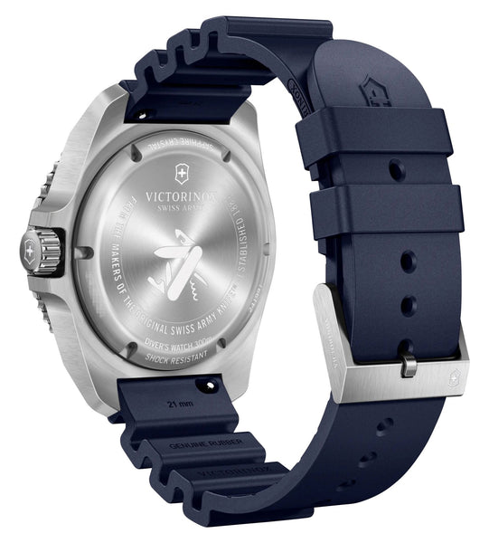 Victorinox Swiss Army Dive Pro Stainless Steel Blue Dial Blue Rubber S