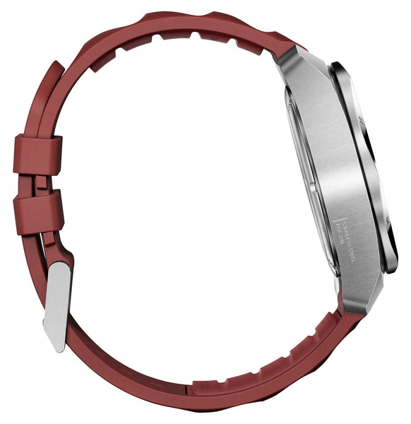 Victorinox Swiss Army I.N.O.X. Chronograph Stainless Steel Red Dial Re